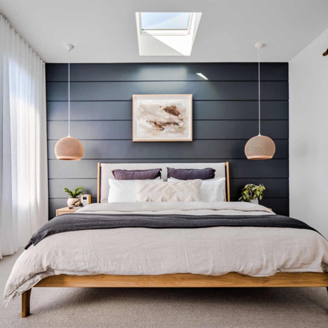 Rattan - Remi Shade - Wide - Mr Ralph Lighting