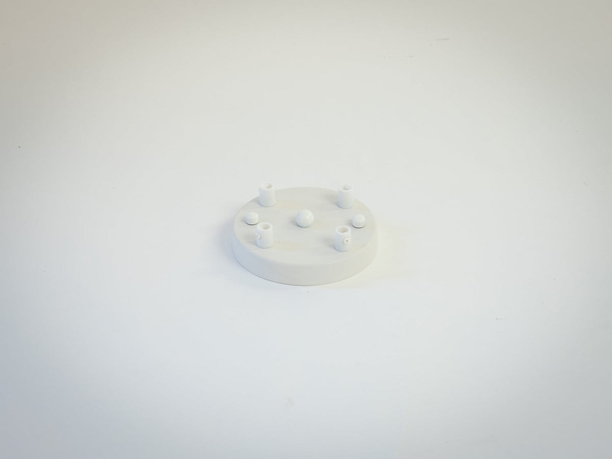 120mm Ceiling Rose with multiple outlets - Mr Ralph Lighting